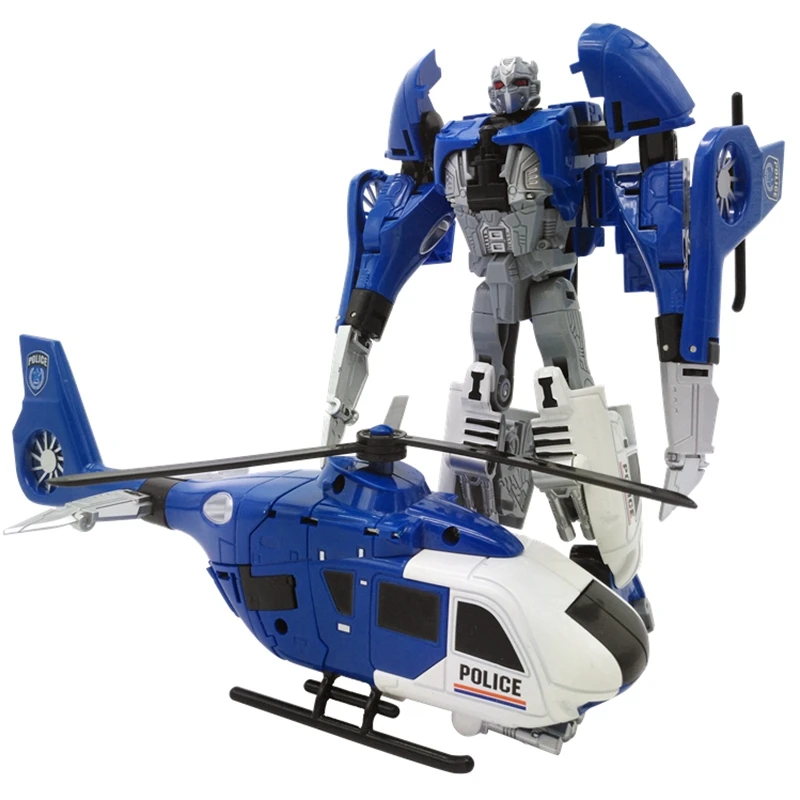 Helicopter Transformation Alloy Deformation Robot 2 In 1 Plane Model ...