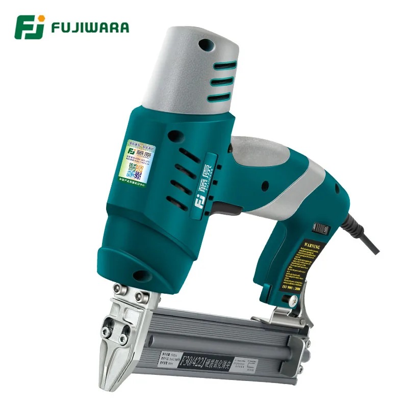FUJIWARA Electric Nail Gun Single-use/Double-use Nail Stapler 422J ...