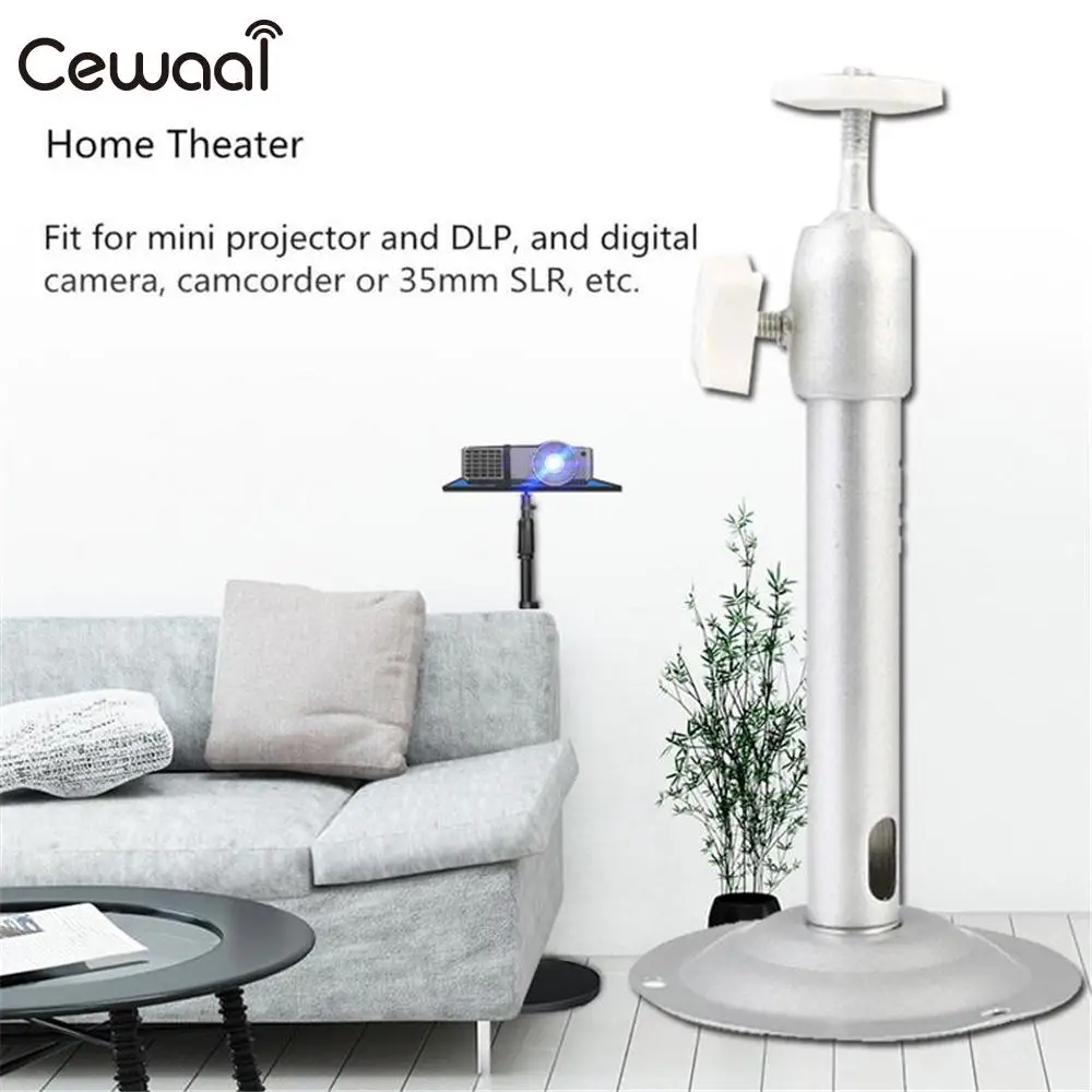 Cewaal Universal 360 Degrees 180mm Aluminum Alloy Mini LCD DLP ... Cewaal Universal 360 Degrees 180mm Aluminum Alloy Mini LCD DLP ...