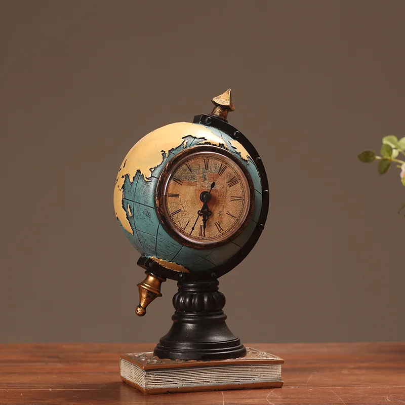 1pcs-Creative-Retro-Home-Decoration-Accessories-Mini-Globes-Clock ...