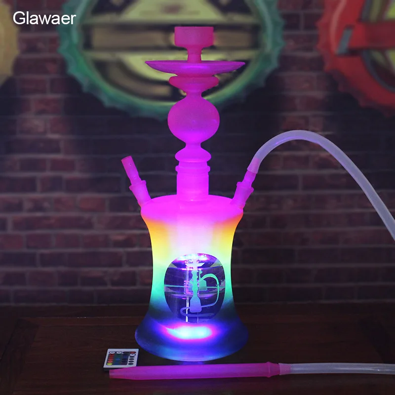 Navidad Shisha y Color vidrio narguile pipas Glawaer marca fumar pipa ...