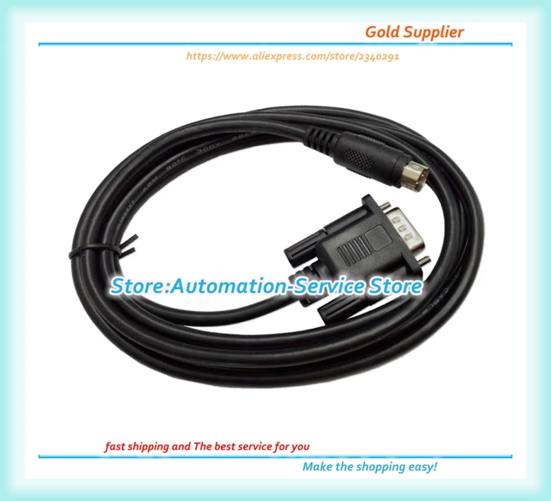 DOP DVP For Delta PLC Communication HMI Cable Data Cable DOP CA232DP ...