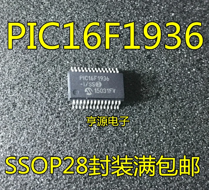 Controlador IC de Microchip envío gratuito PIC16F1936 I/SS PIC16F1936 SSOP28|Sensor de ...