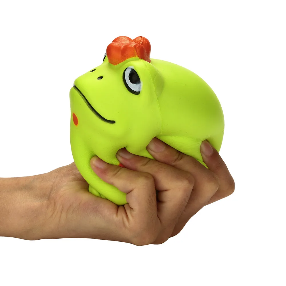 Soft Slow Rising Squishy Toys Funny Frog Jumbo Cartoon squishy animals ...