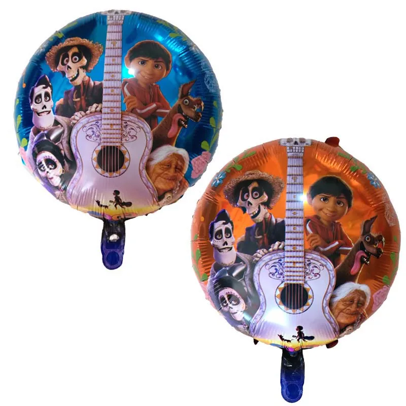 New 1pcs Hot Movie COCO Happy Birthday Air Balloons Toys Children's Day ...