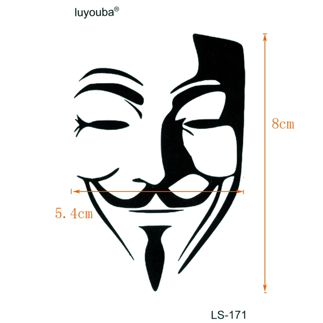 Anonymous Hackers Tattoo