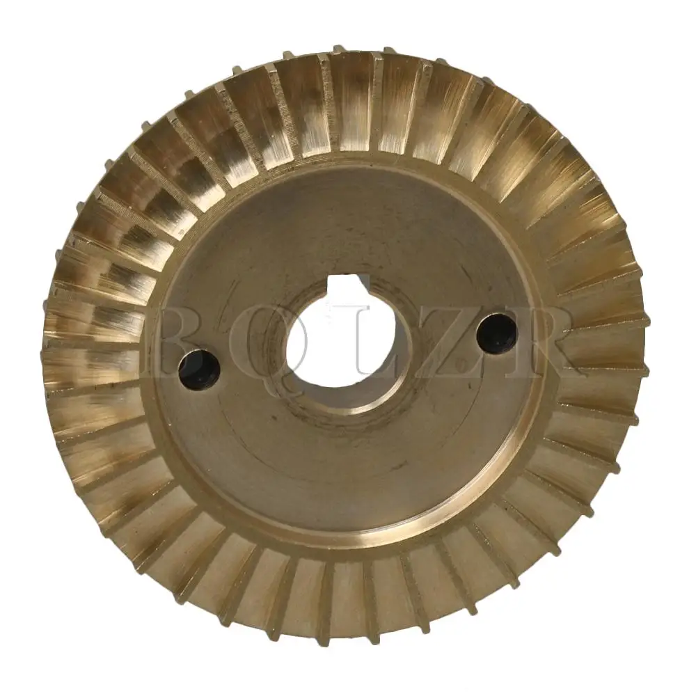 CNBTR-Brass-60x12mm-Water-Pump-Double-sided-Keyway-Impeller-Copper-Tone ...