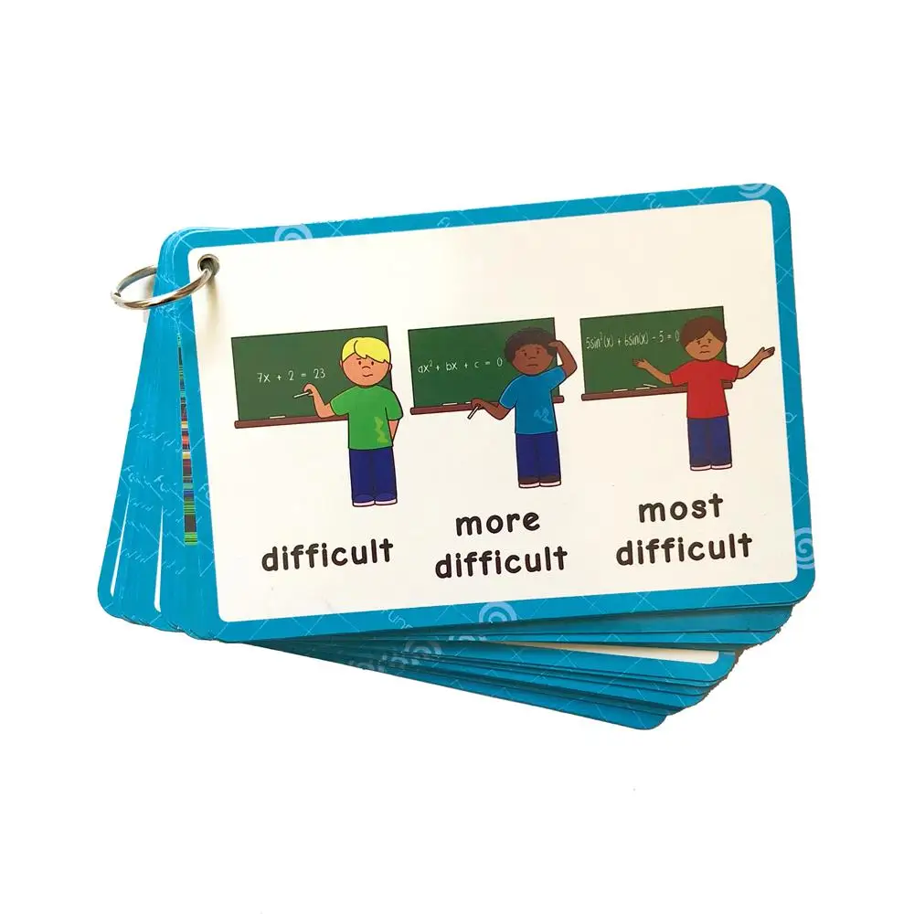 38 Groups/set Degrees of Comparison English Adjectives Original ...