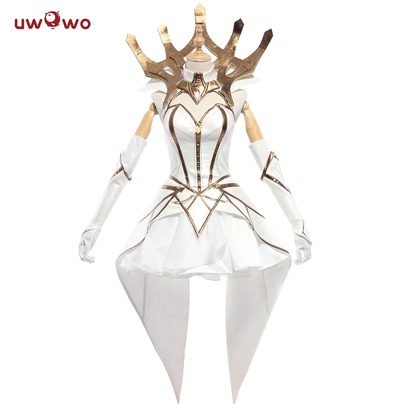 LUX Cosplay Luxanna Crownguard Traje Jogo LOL LUX Cosplay a Senhora da ...