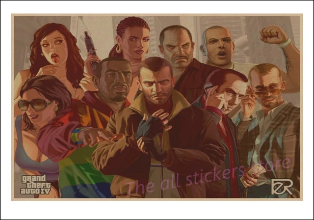 Gta 4 Poster