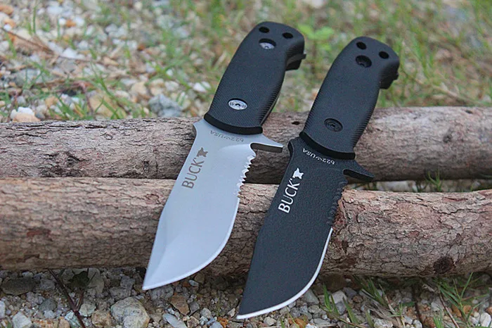 Aliexpress.com : Buy 2 Options! BUCK Tactical Small Fixed Knives,420HR ...