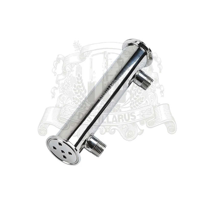 1,5"(38mm)OD50.5 Dephlegmator / Reflux length 200mm , 5 pipes ID 6mm ...