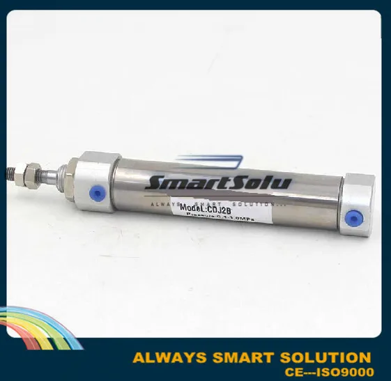 Envío Gratis Mini cilindro de aire CDJ2B 10mm diámetro 50mm carrera cilindro neumático 10 50mm ...