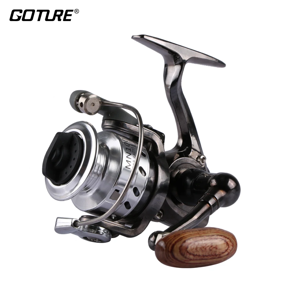 Goture Mini Fishing Reel Mn100 4.3:1 Small Metal Spinning Reel Left ...