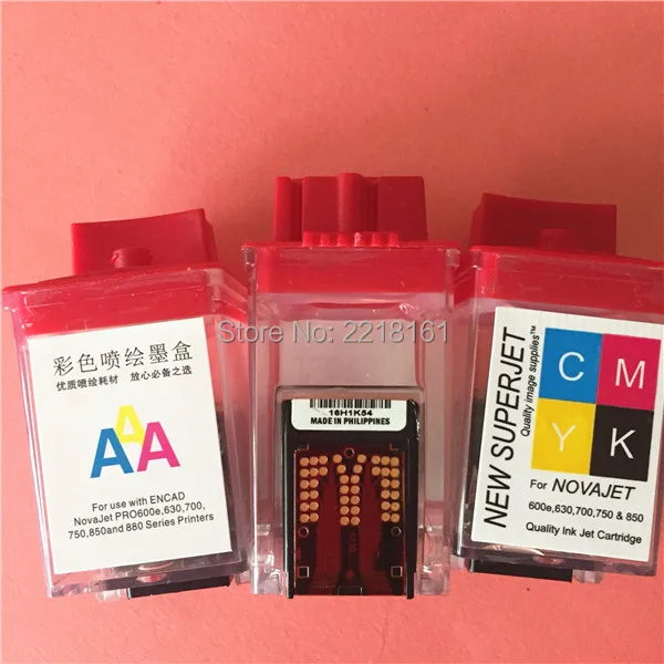 4pcs/lot Skycolor Lecai Encad Novajet 600DPI 600e 630 700 736 750 850 ...