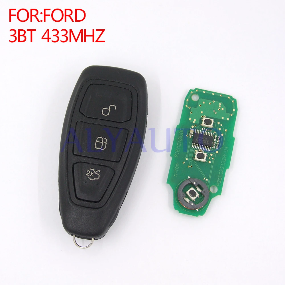 Remplacement pour Ford Mondeo Keyless Go Smart Key Clé De Voiture À ...
