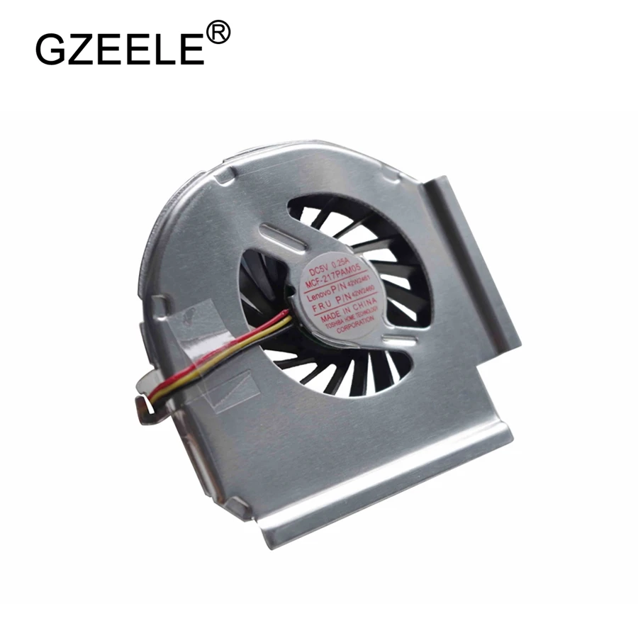 Gzeele New Cpu Cooling Fan For Ibm Lenovo For Thinkpad T61 T61p 3-pins ...