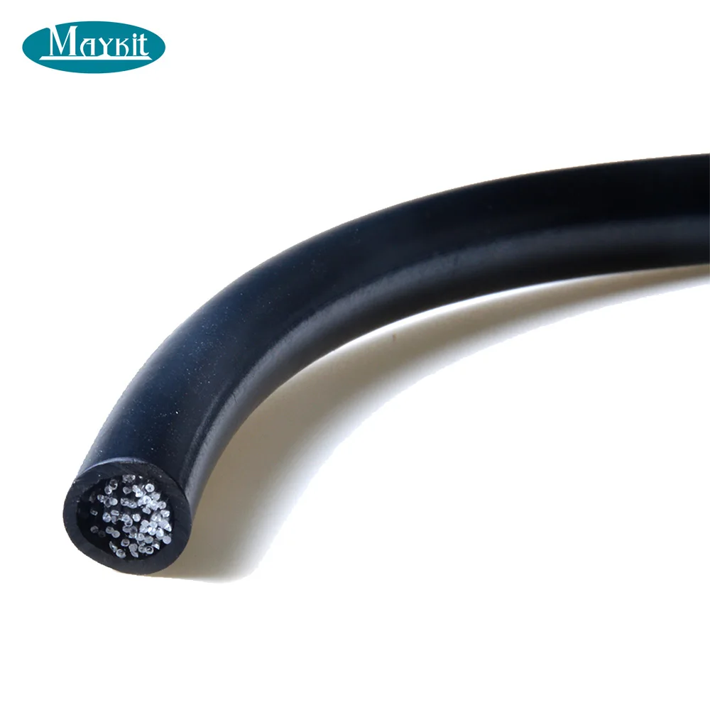 Maykit 25 strands 0.75mm multi strand end glow fiber optic cable with ...