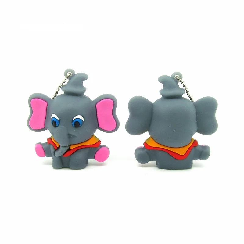 Lovely Elephant Usb Flash Drive Disk 4gb 8gb 16gb 32gb Cartoon Dumbo ...