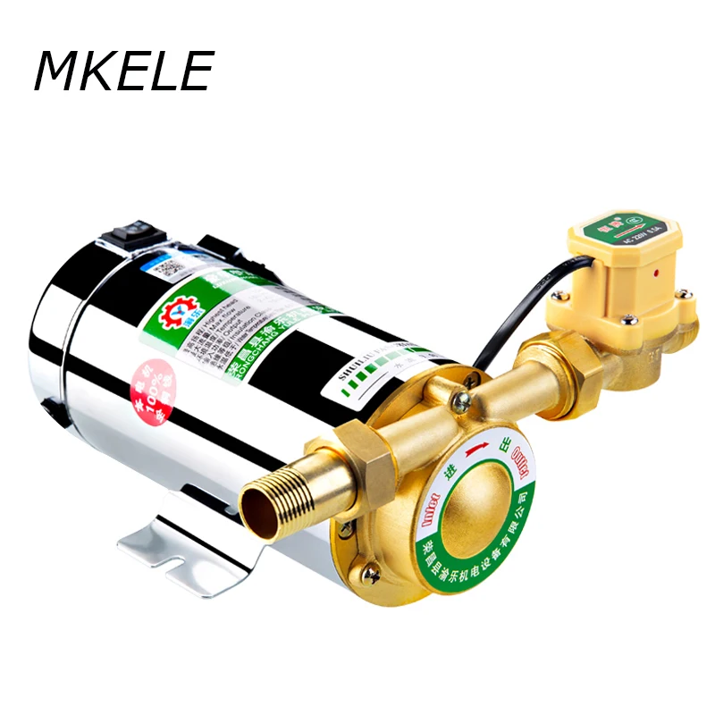 Bomba de refuerzo de presión automática para el hogar, calentador de agua de Gas, Solar, 220v ...