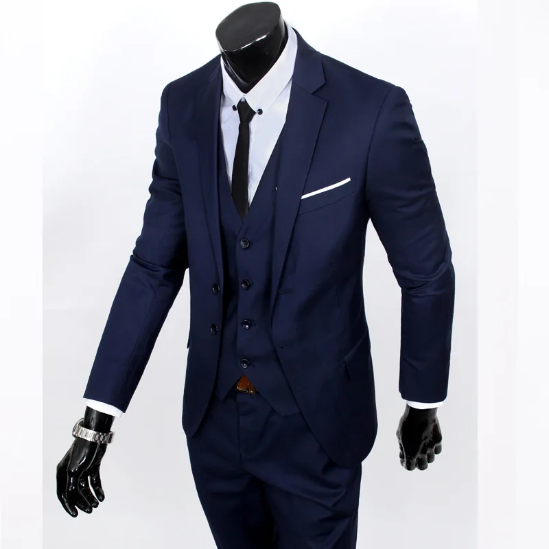 S 6XL New Men Suits One Buckle Brand Suits Jacket Formal Dress Men Suit ...