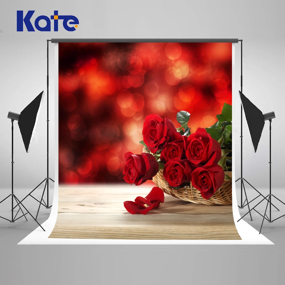 Kate Valentines Photography Backdrops Red Roses Romantic Backdrop ...