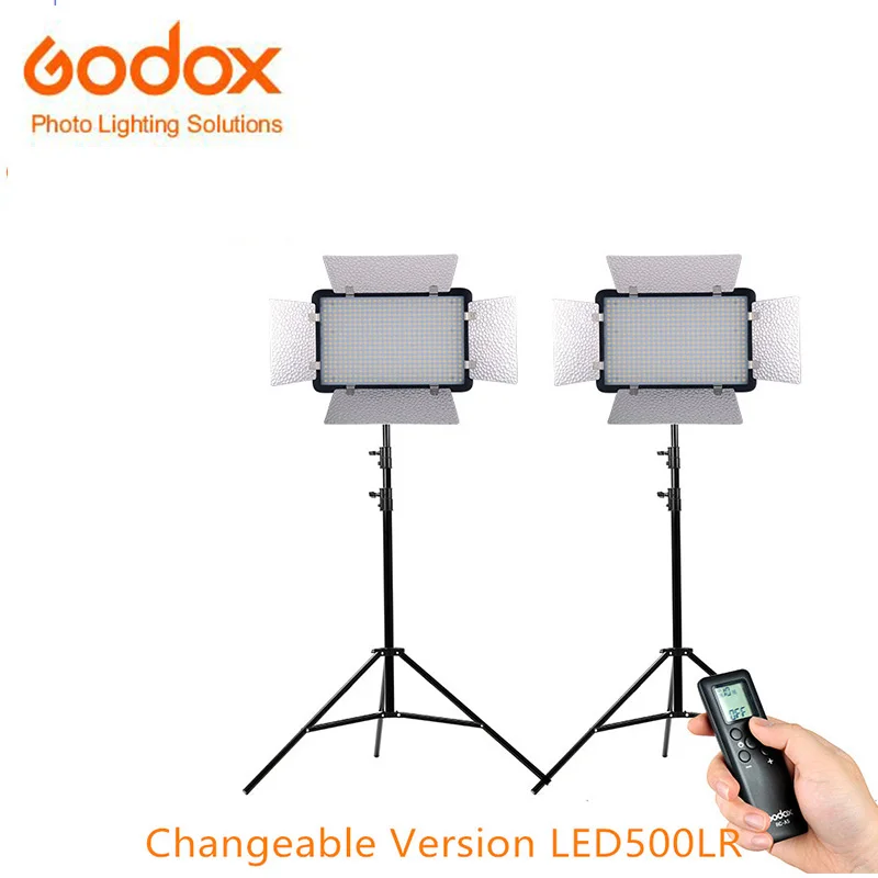 Godox LED500LRC Kit changeable version LED Studio Video Light with ...