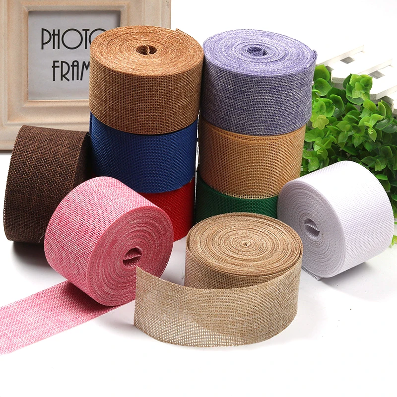 100m-Flax-Jute-Ribbon-Roll-5cm-Width-Vintage-Hessian-Burlap-Ribbon-Belt ...