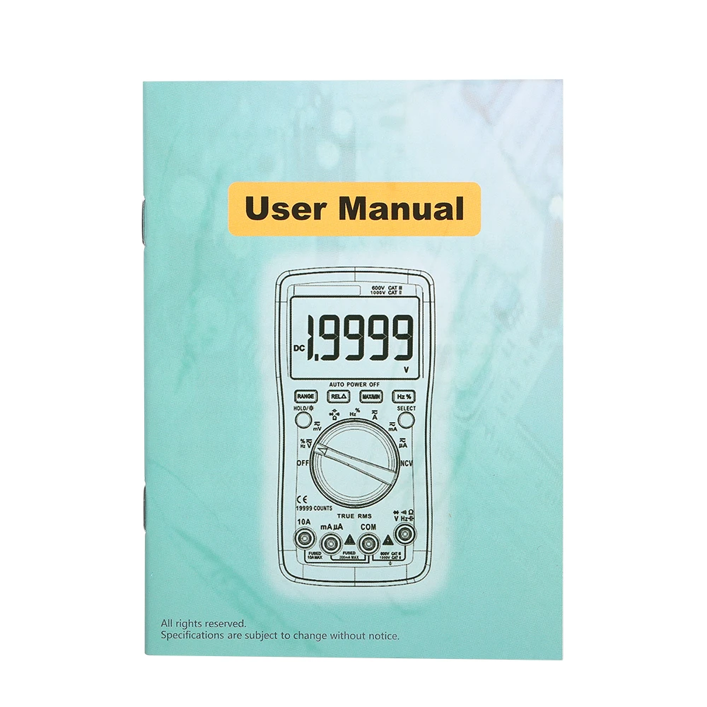 Цифровой мультиметр richmeter RM303 True-RMS 19999 отсчетов Multimetro ...