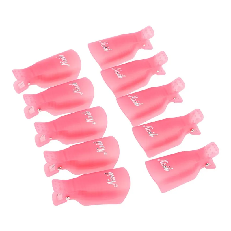 Nail Soak Off Clips for Gel Manicure (10 pcs) - Life Changing Products