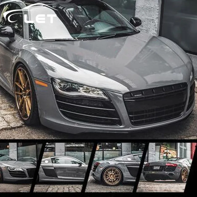 300X50CM-brillo-gris-cemento-pel-cula-de-vinilo-Super-brillante-vinilo ...