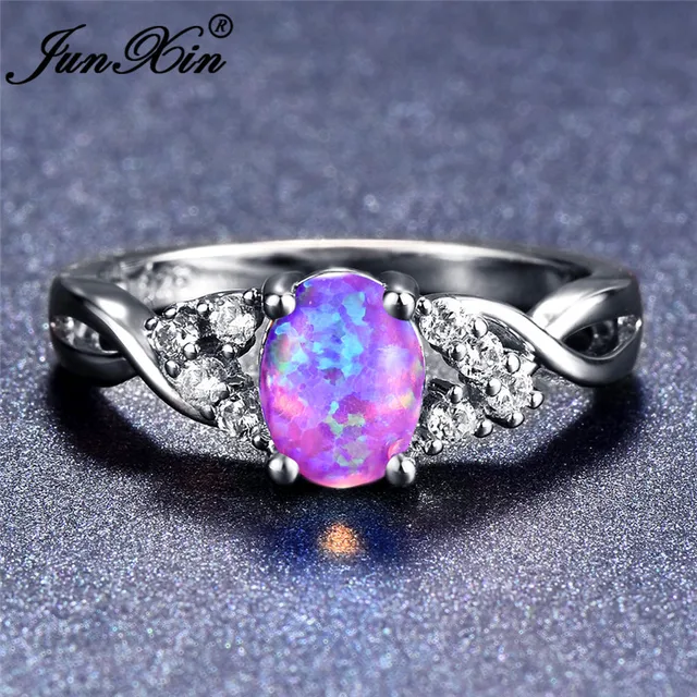 Rings With Purple Flames