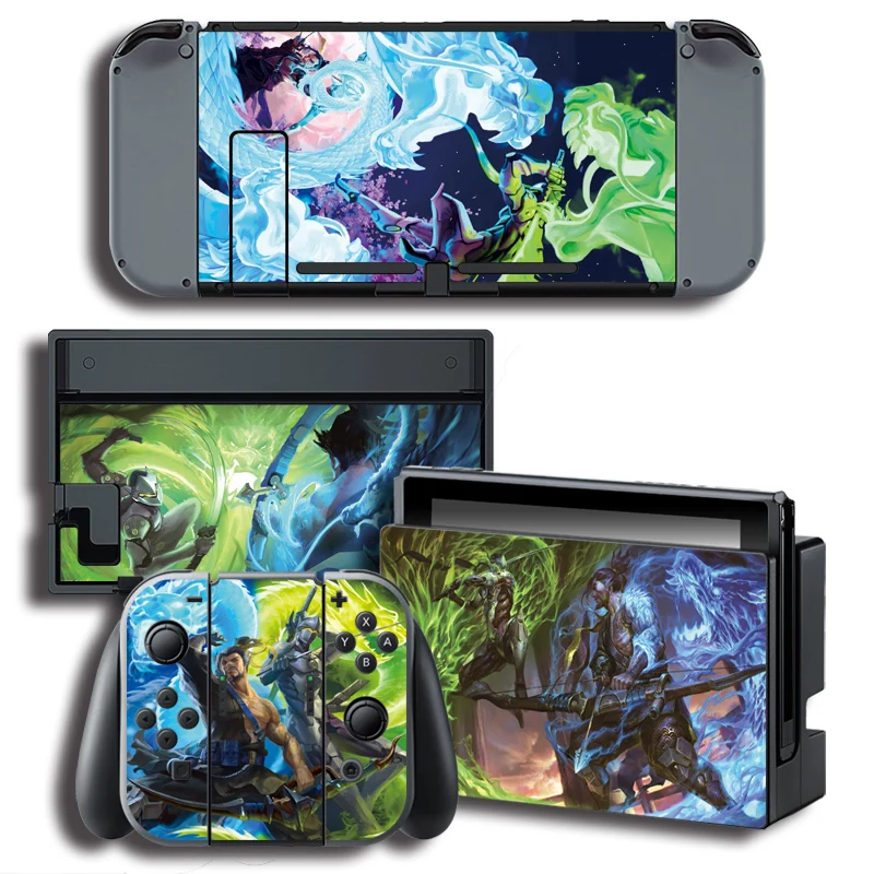 Overwatch Skin Sticker for Nintendo Switch NS NX Console Protector ...
