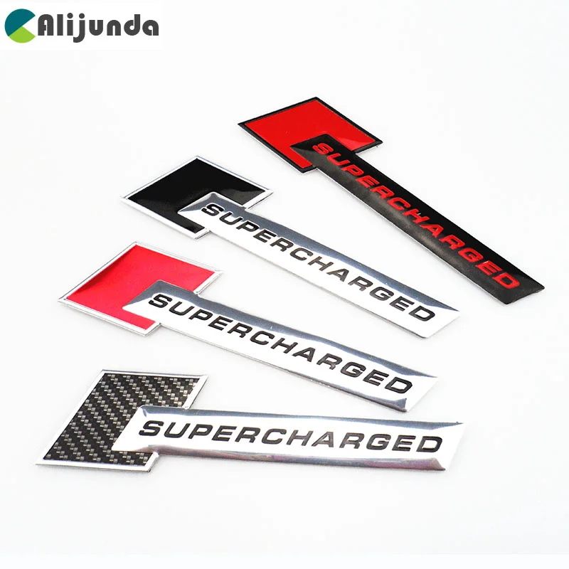 New 3d Metal Motorsport Supercharged Car Styling Emblem Badge Sticker ...