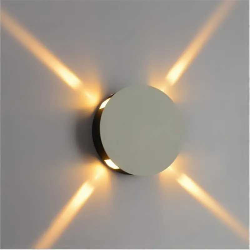 High-Power-4W-LED-Wall-light-Home-hotel-Bedroom-Decor-Modern-4x1W-LED ...