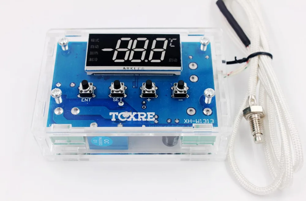 12V 24V Digital high Temperature Temperature Controller Board ...