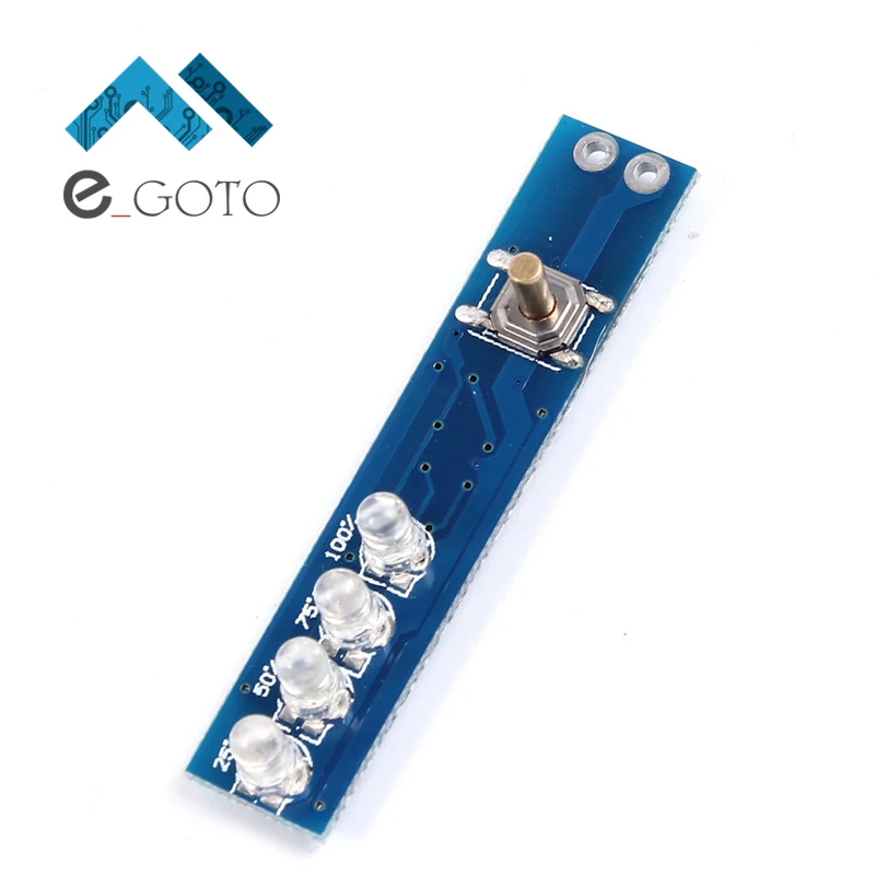 2pcs 1S Lithium Battery Capacity Indicator LED Display Board Panel ...