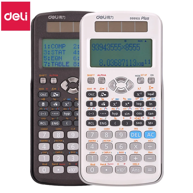 1pcs D991es Plus Scientific Function Calculation Calculus Test Solution ...