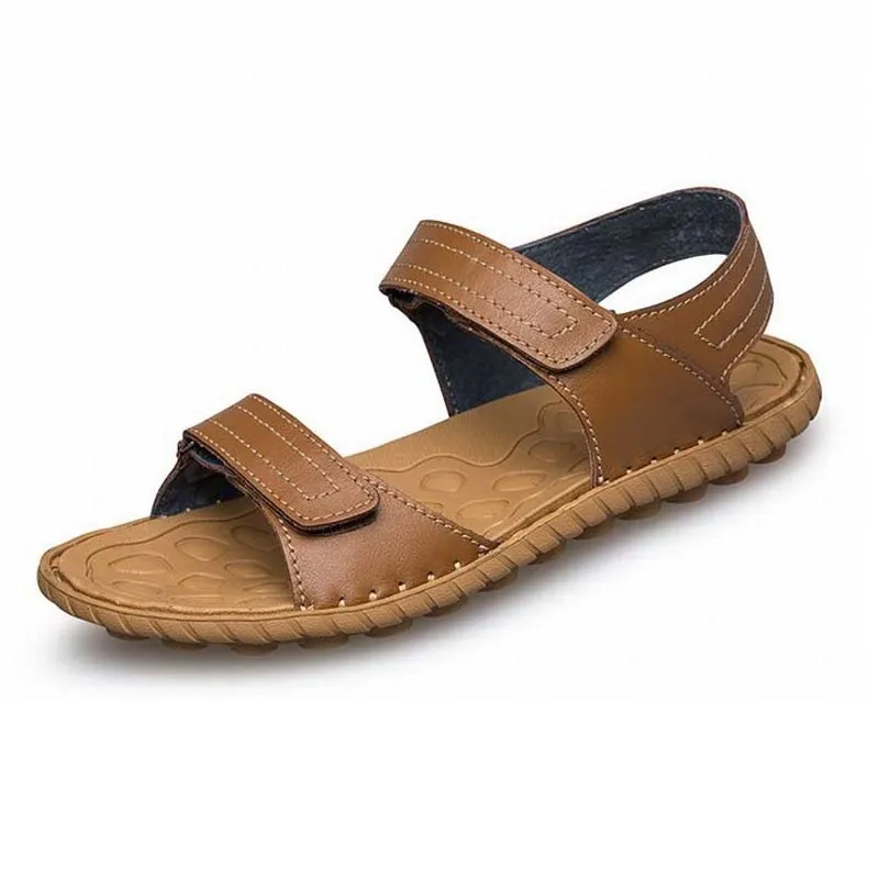 Brand Summer Fashion Men Sandals,High Quality Genuine Leather Sandals ...