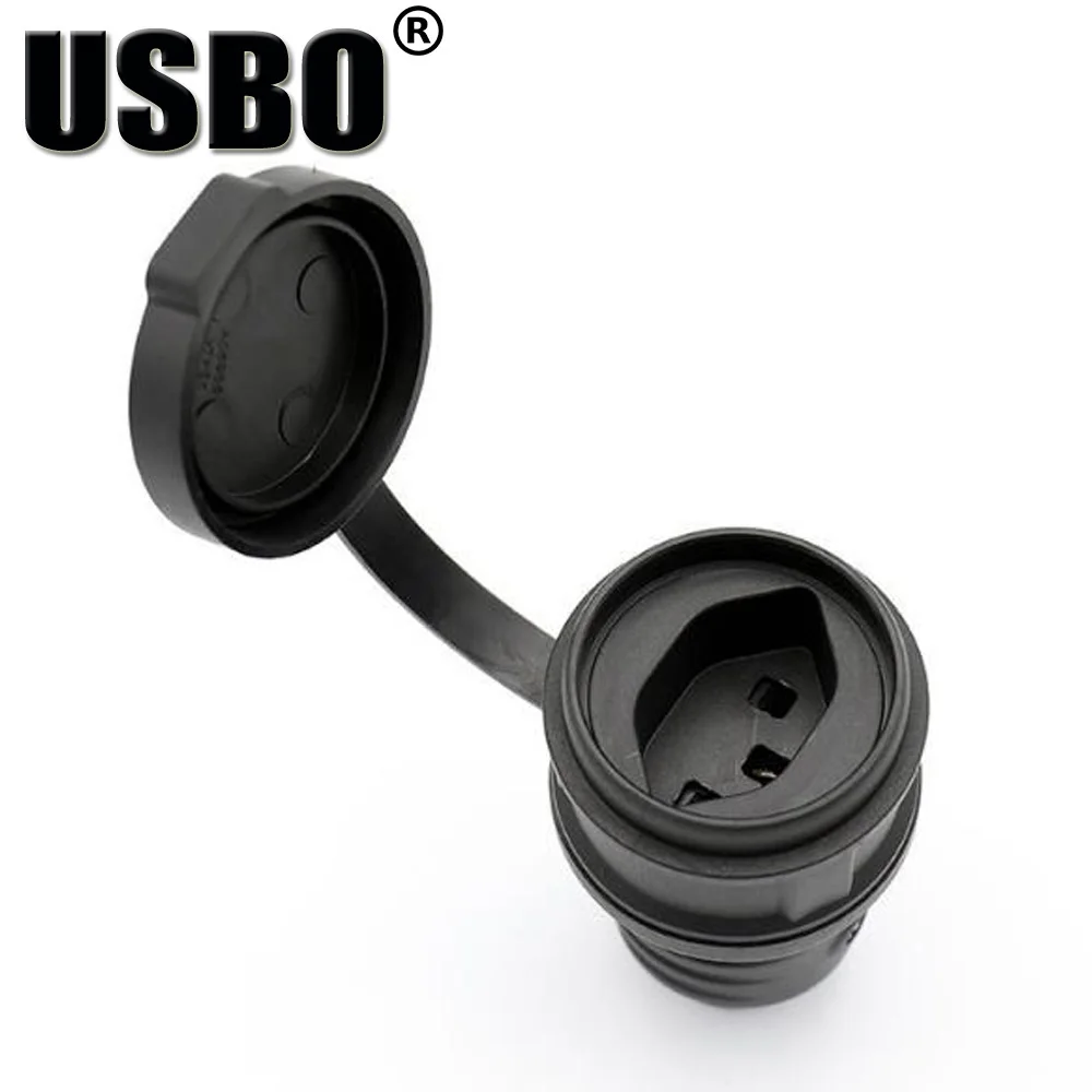 Black 10A/16A 250V Swiss universal electrical power adaptor socket ...