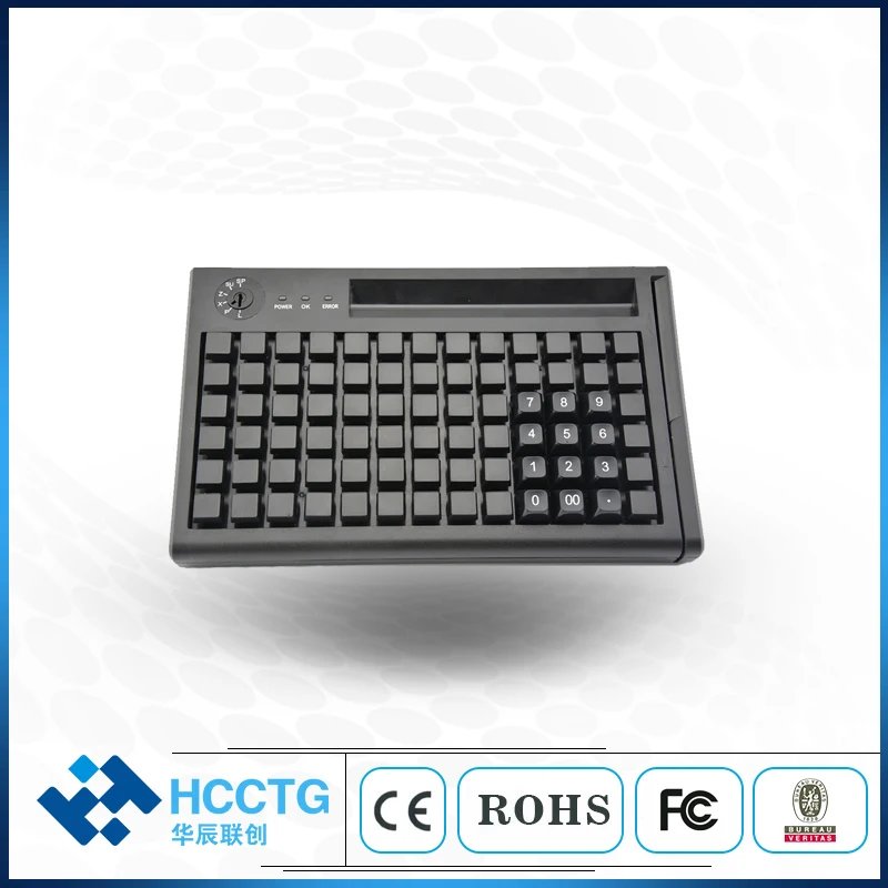 Ps/2 Membrane 78 Keys Programming Pos Keyboard With Msr Kb78m ...