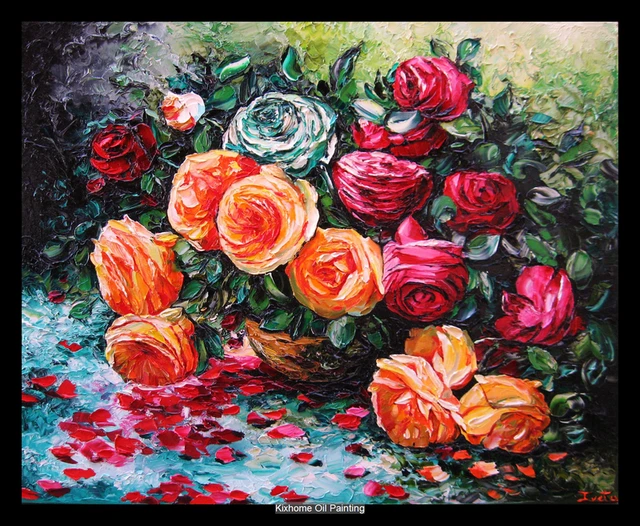 Famous Oil Paintings Of Flowers