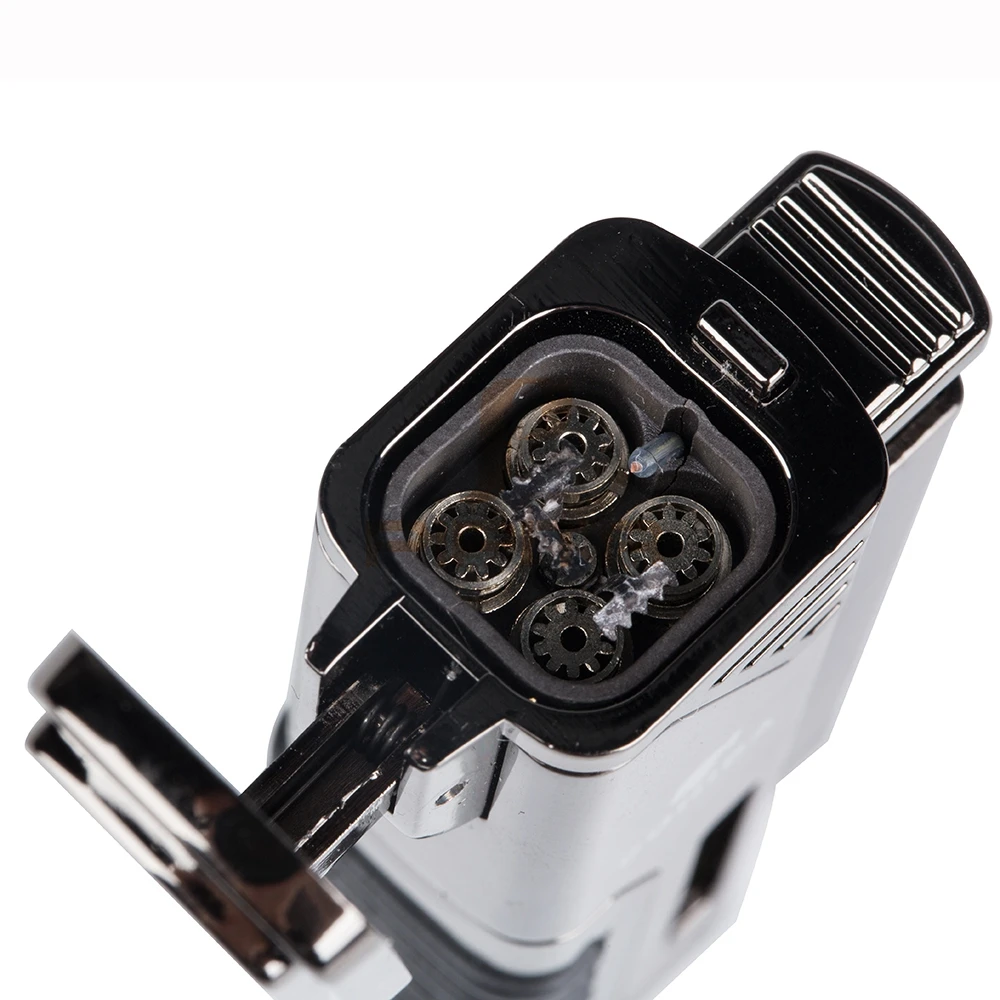 4 Jet Windproof Lighter - Flame Vaporizers