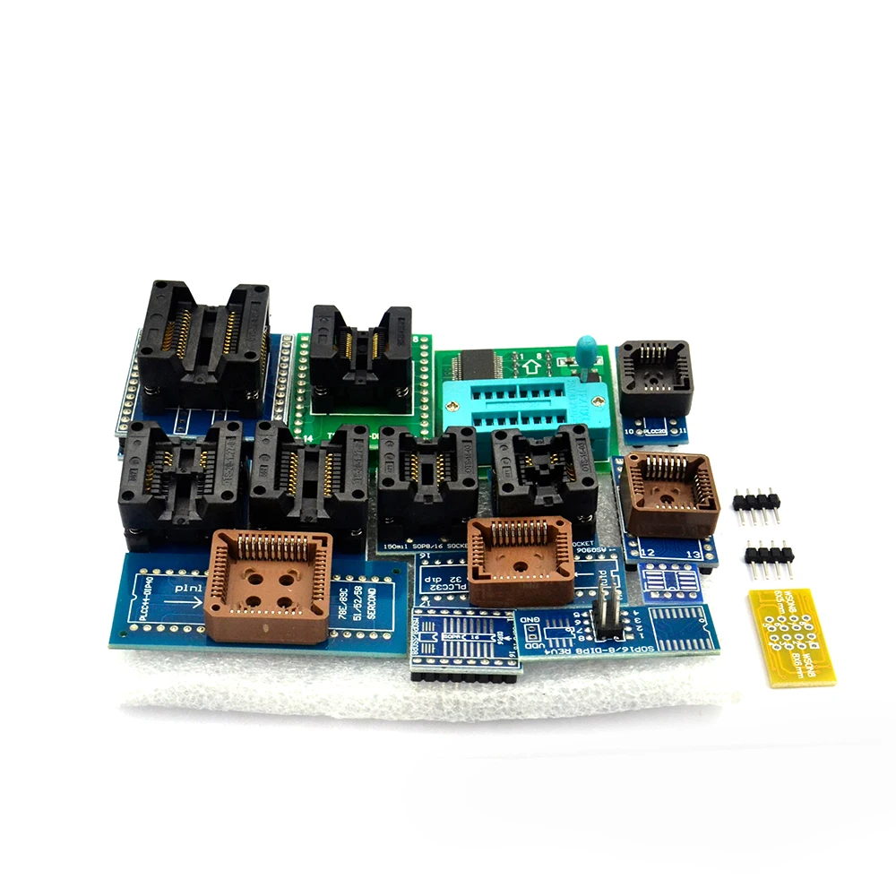 Best TL866II Plus Universal Minipro Programmer+24 Adapters+Test Clip ...