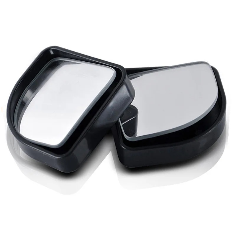 Small round mirror for automobile production; fan shaped blind spot ...