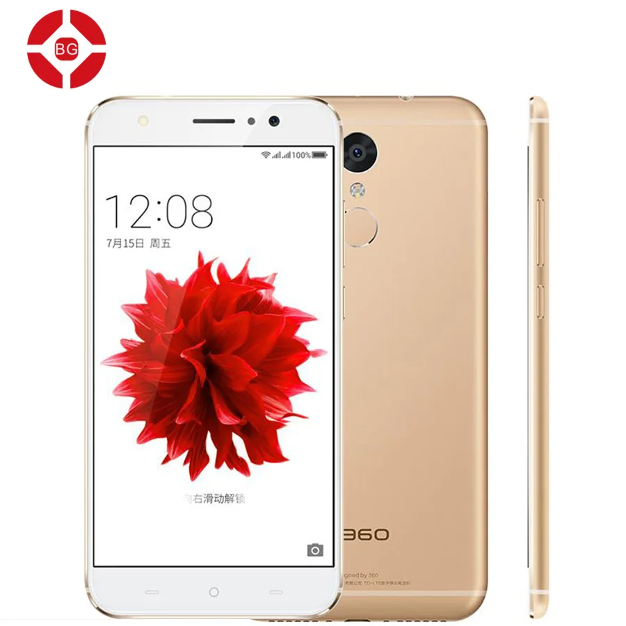 BG Original 360 N4S 4G LTE Mobile Phone Deca Core Android 6.0 5.5" FHD 1920X1080 4GB RAM 32G ...