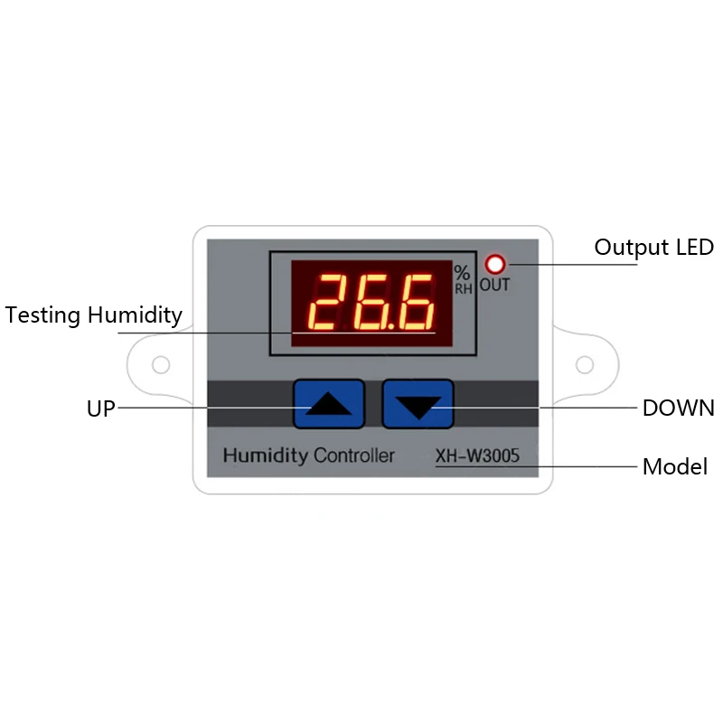 Acquistare Strumenti di misura e analisi | Digital Humidity Controller ...