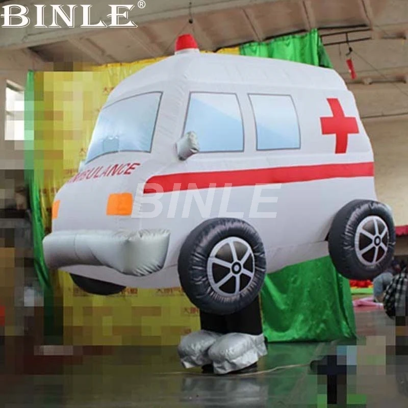 Personalized-parade-movable-inflatable-ambulance-costume-car-replicas ...