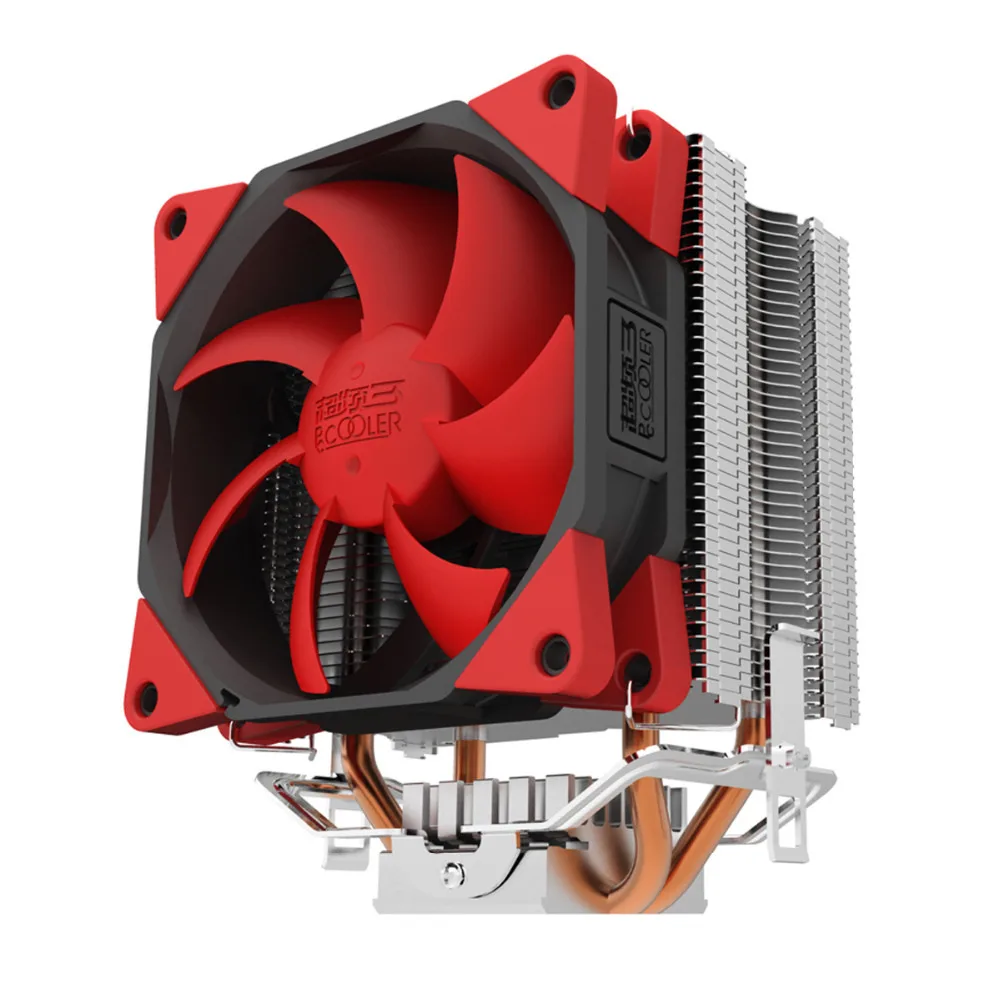 PCCooler S98 CPU Cooler 90mm Silent Fan Heatpipe Heatsink For Socket ...