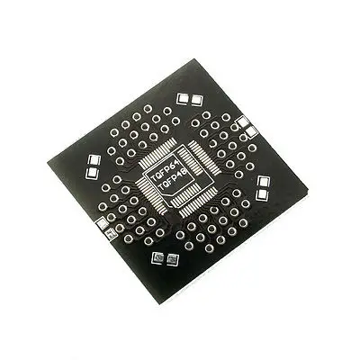 DHL/EMS 50*5pcs,TQFP 64 TQFP 48 TO DIP FR4 PCB Printed Circuit adapter ...